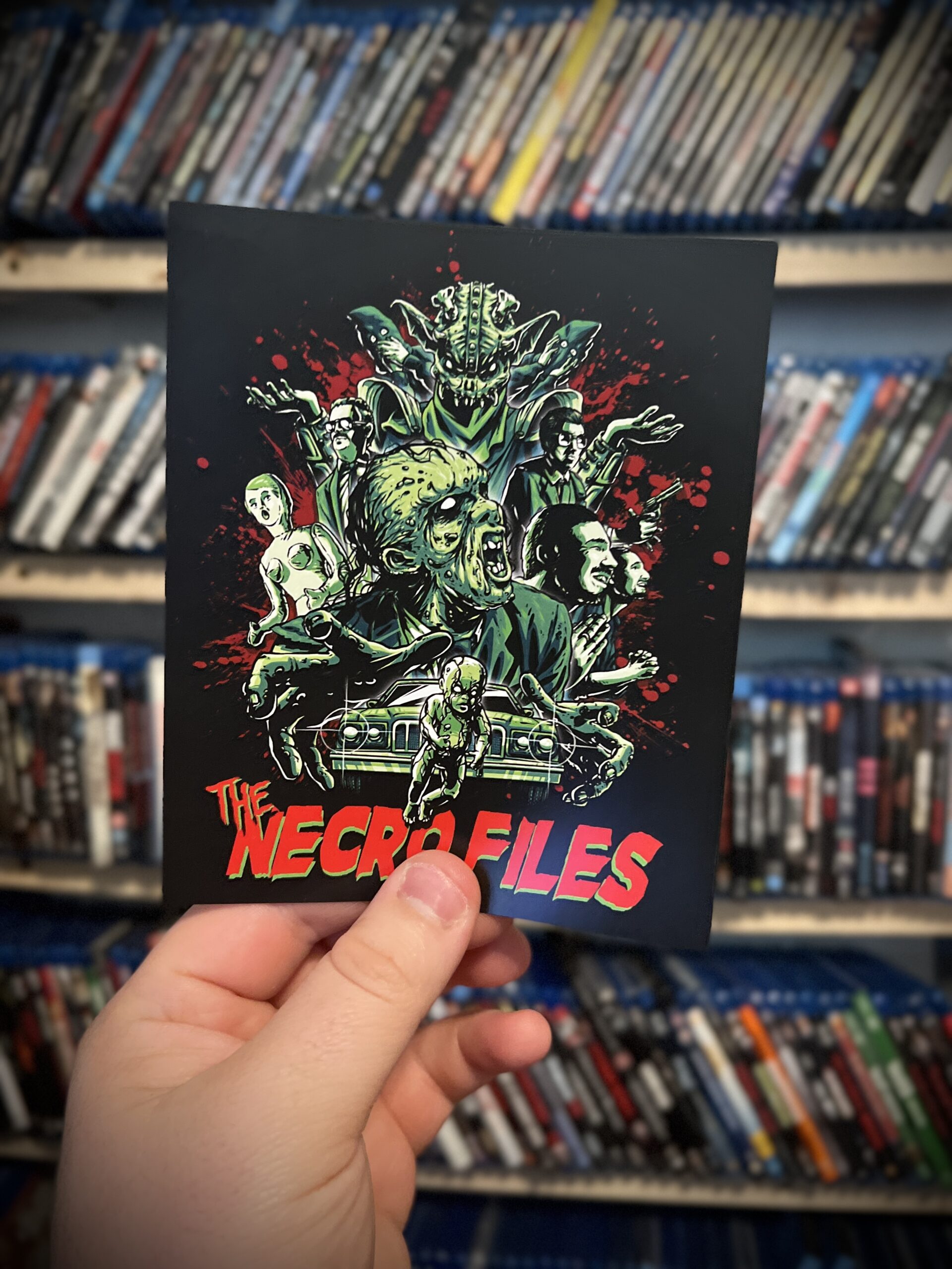 Collector's Crypt: The Necro Files Bluray Visual Vengeance Collector's ...